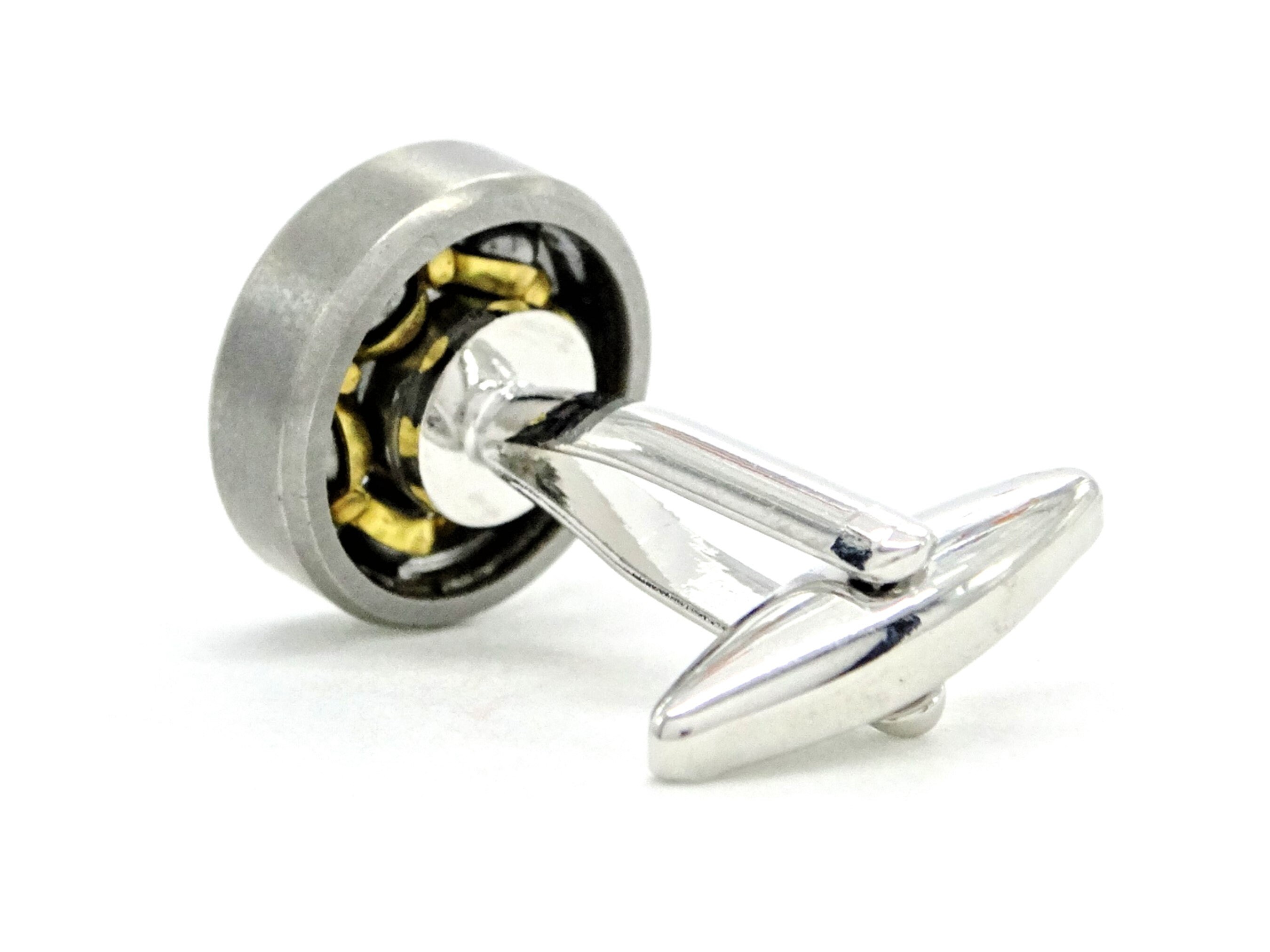 Stainless Steel Ball Bearings Car Engine Cuff Links for Men, Vehicle ...