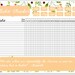 Habit Tracker Printable // Fall Floral Motivational // Digital Download ...