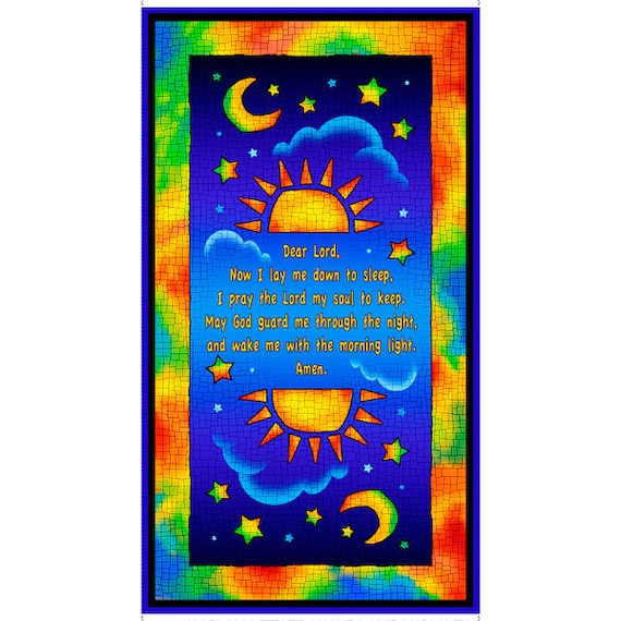 A Child's Prayer Panel QT Fabrics - Etsy