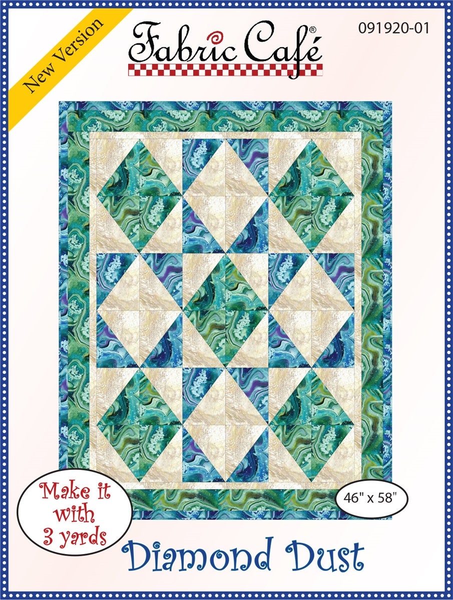 3 Yard Quilt Patterns by Fabric Cafe - Etsy