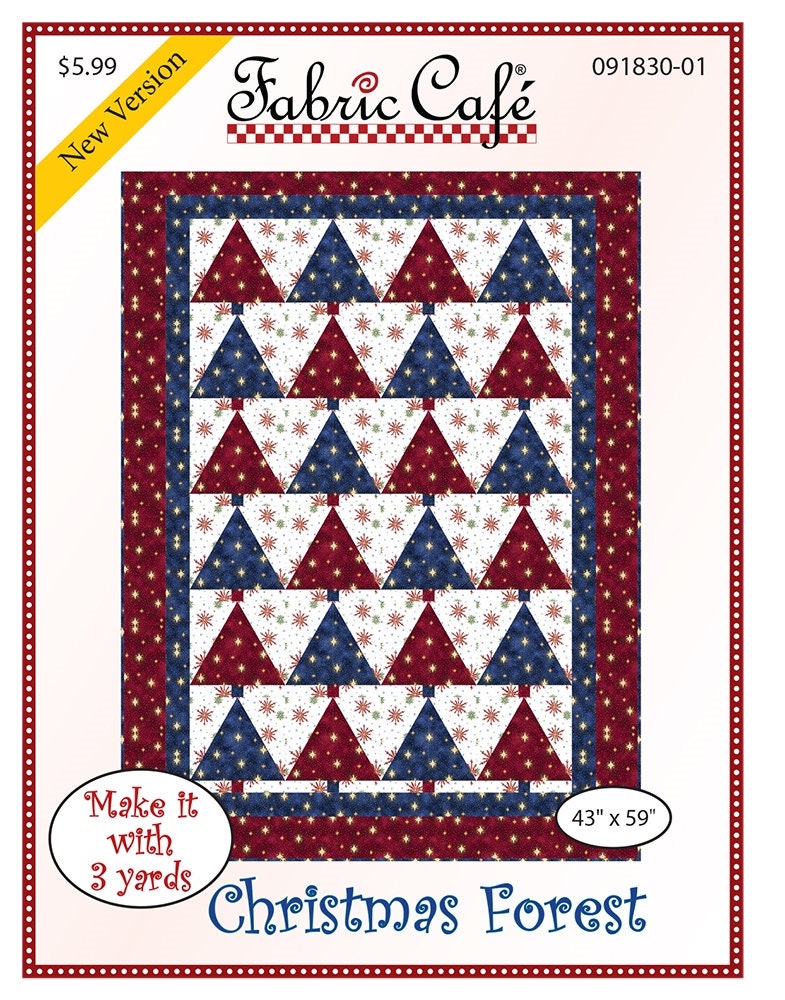 3 Yard Quilt Patterns by Fabric Cafe - Etsy