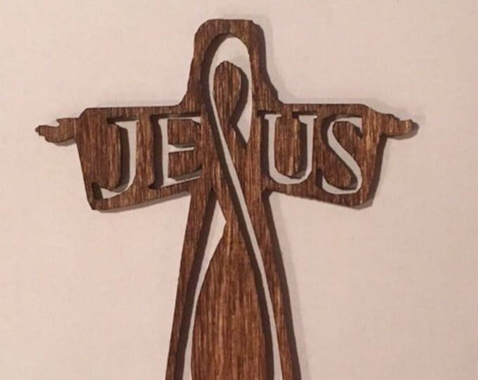 Hope Cross Wooden Cross Laser Cut Cross Home Decor Christmas - Etsy