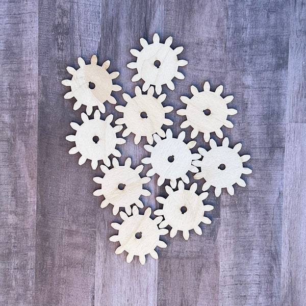 Wooden Gears - Etsy