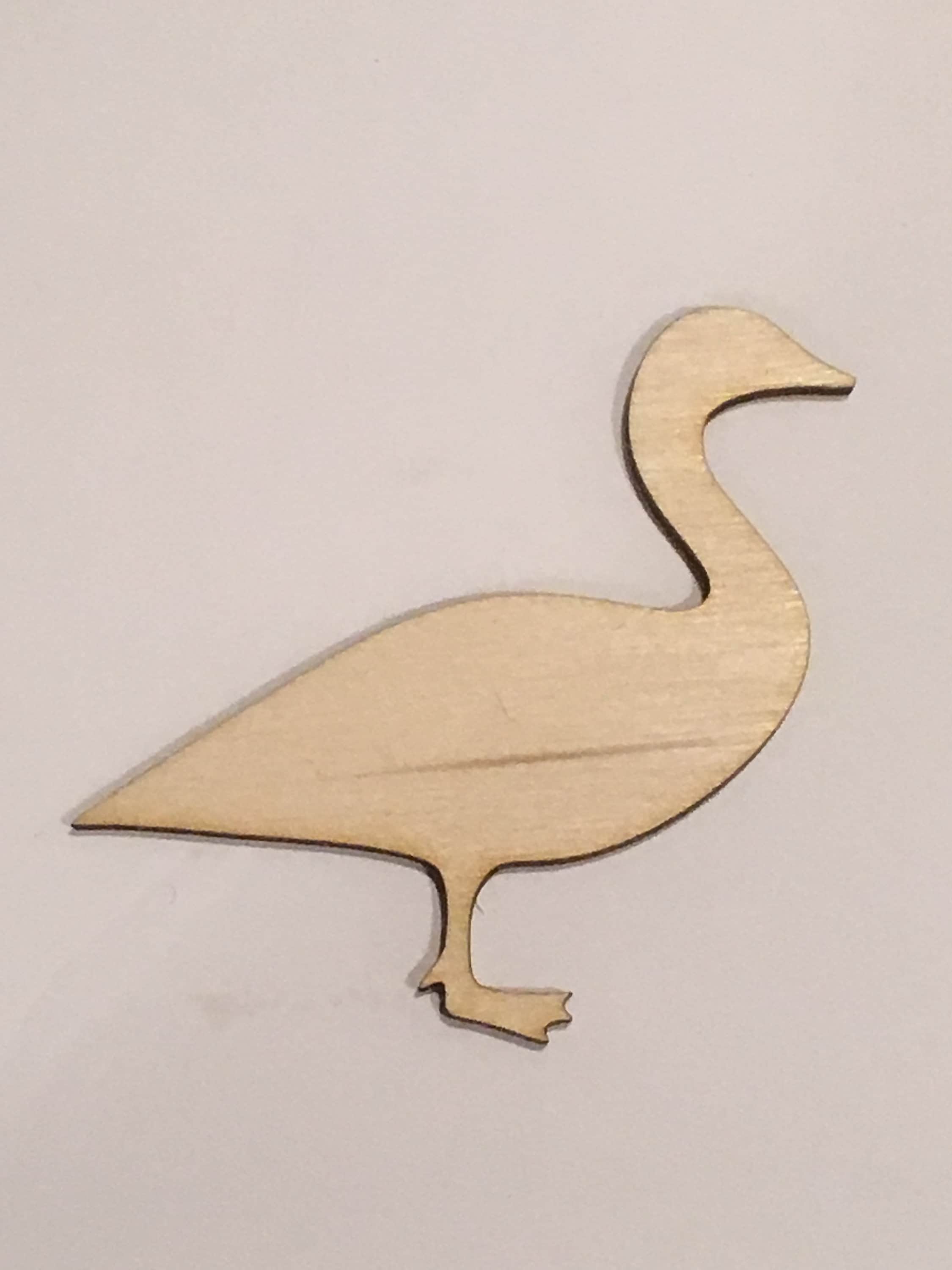 Goose Geese Duck Wood Cutout Laser Cut Wood. A197 - Etsy