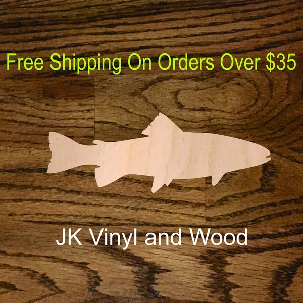Fish Wood Cutout - Etsy