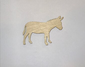 Donkey Laser Cut | Etsy