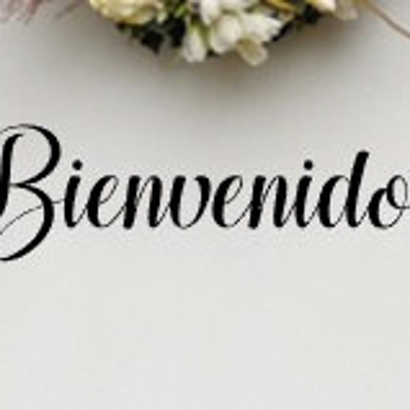 Bienvenidos Sign - Etsy