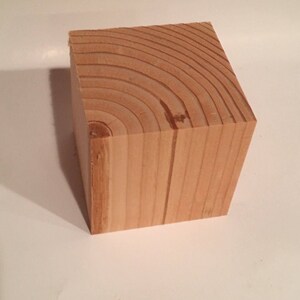 2" Wooden Crafting Blocks, 2"x2", 2" Cube, Crafting Supplies, Square ...
