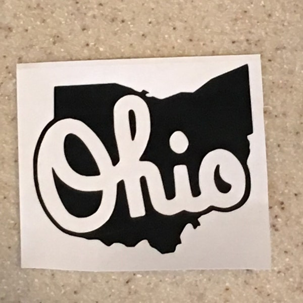 Ohio State Window Decal - Etsy