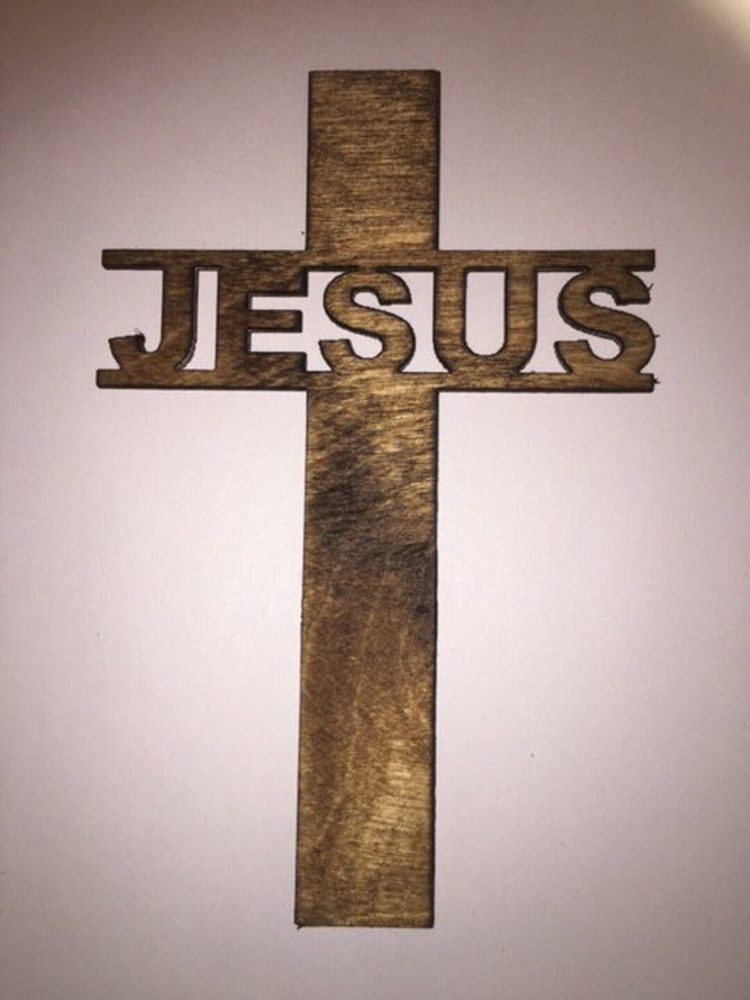 Jesus Cross Wooden Cross Laser Cut Cross Home Decor Christmas - Etsy