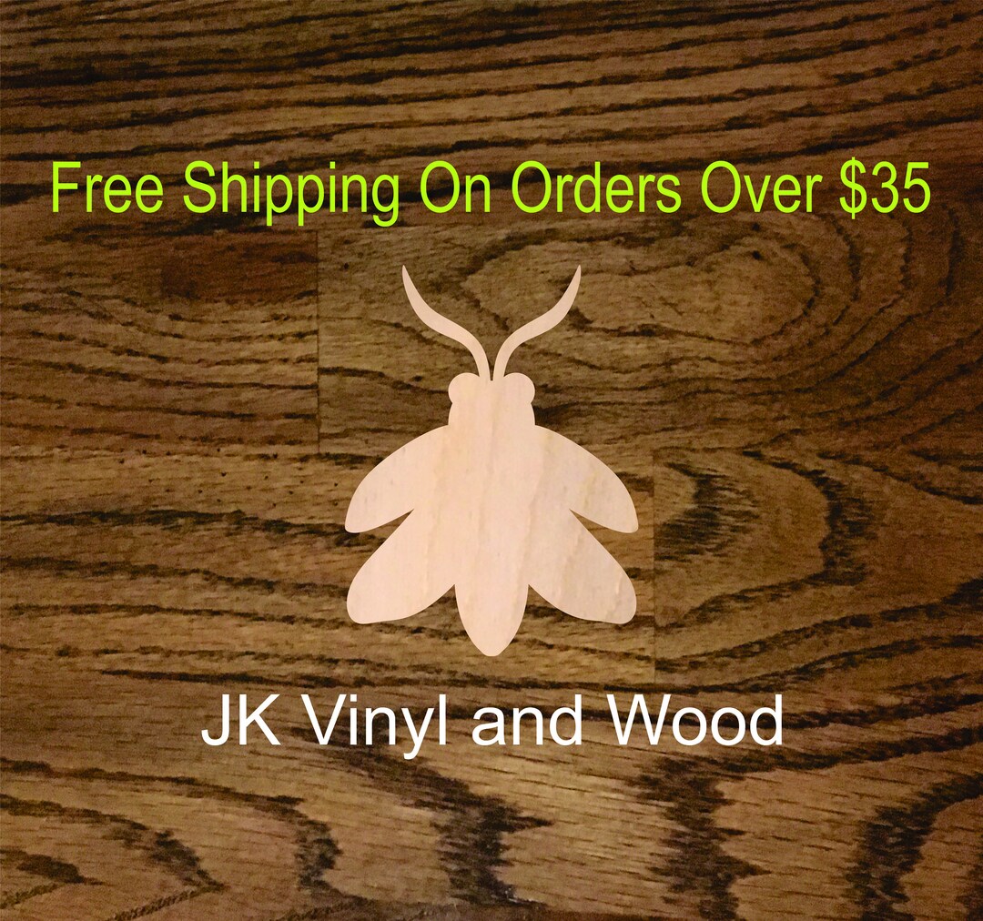 Firefly Wood Cutout, Multiple Thickness, Sizes up to 4-5 Feet. Craft ...