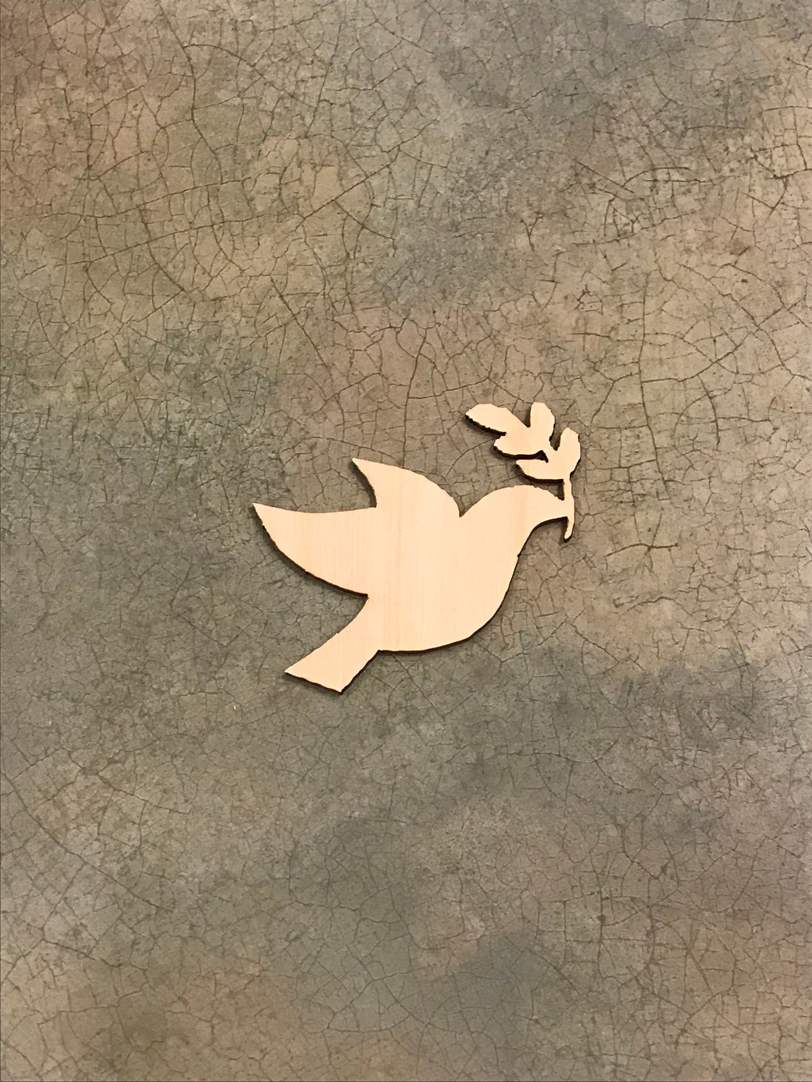 Laser Cut Peace Dove, Laser Cut Wood, Multiple Thickness, Sizes up to 4 ...