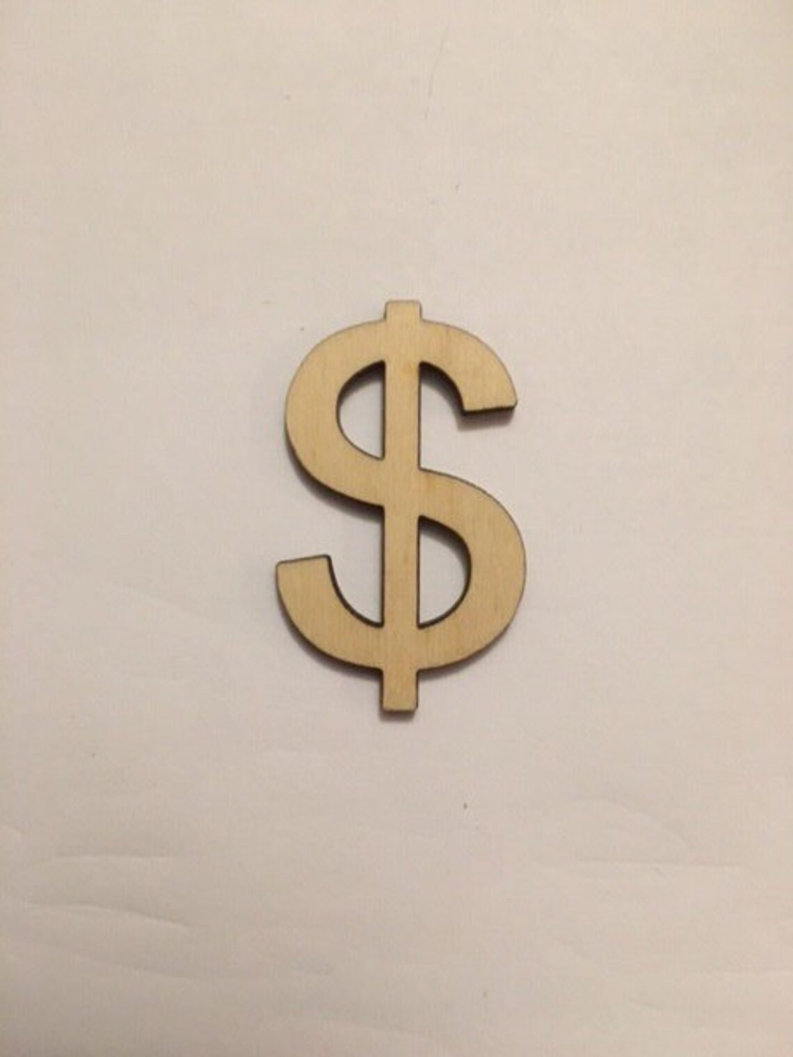 Laser Cut Dollar Sign, Dollar, Wood Shapes, Laser Cut Wood, Multiple ...