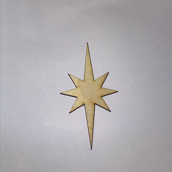 Wooden North Star - Etsy