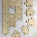 Interlocking Wood Puzzle Pieces, Laser Cut Wood - Etsy