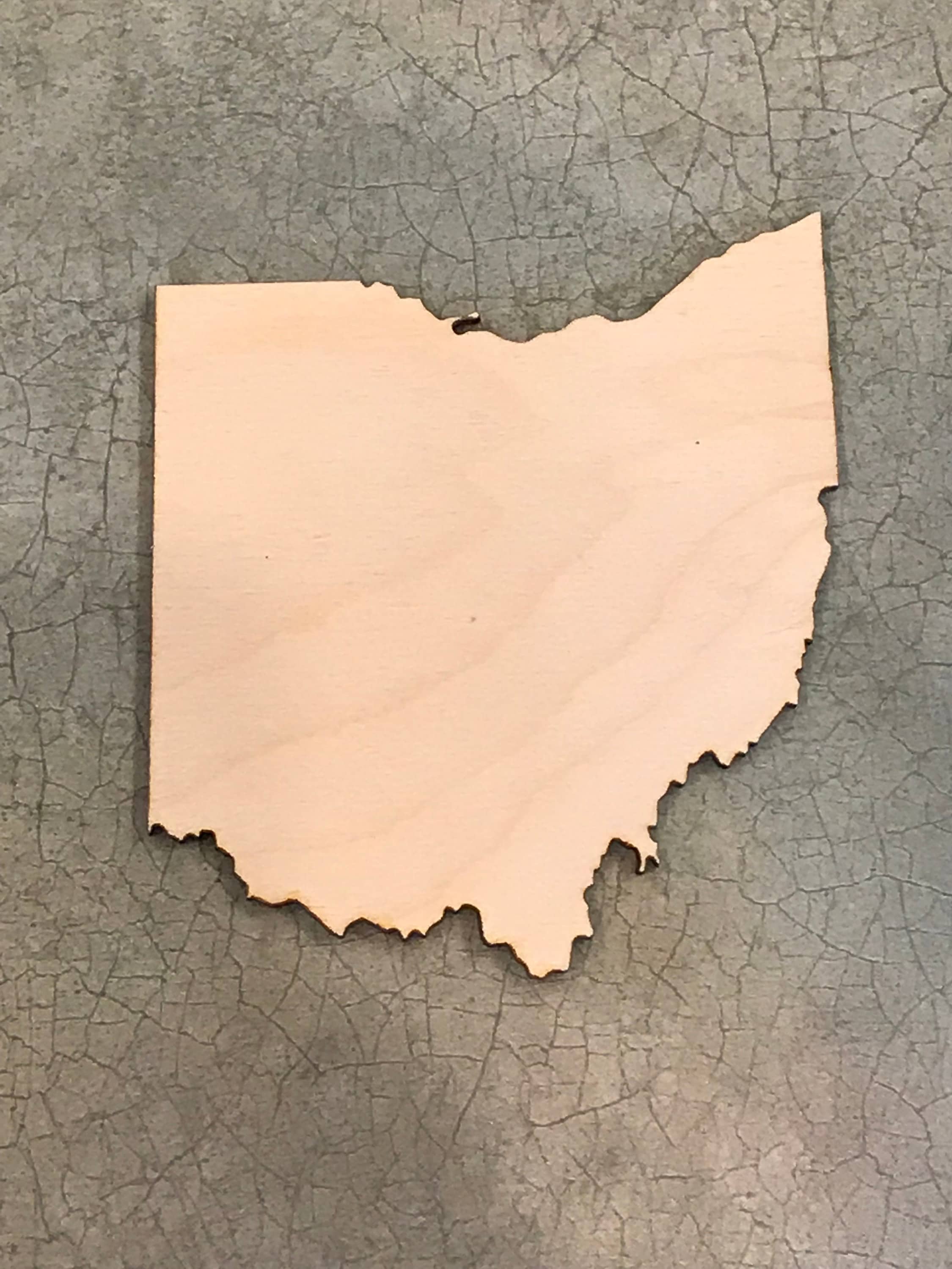 Ohio State OH Laser Cut Wood Multiple Thickness Sizes up | Etsy
