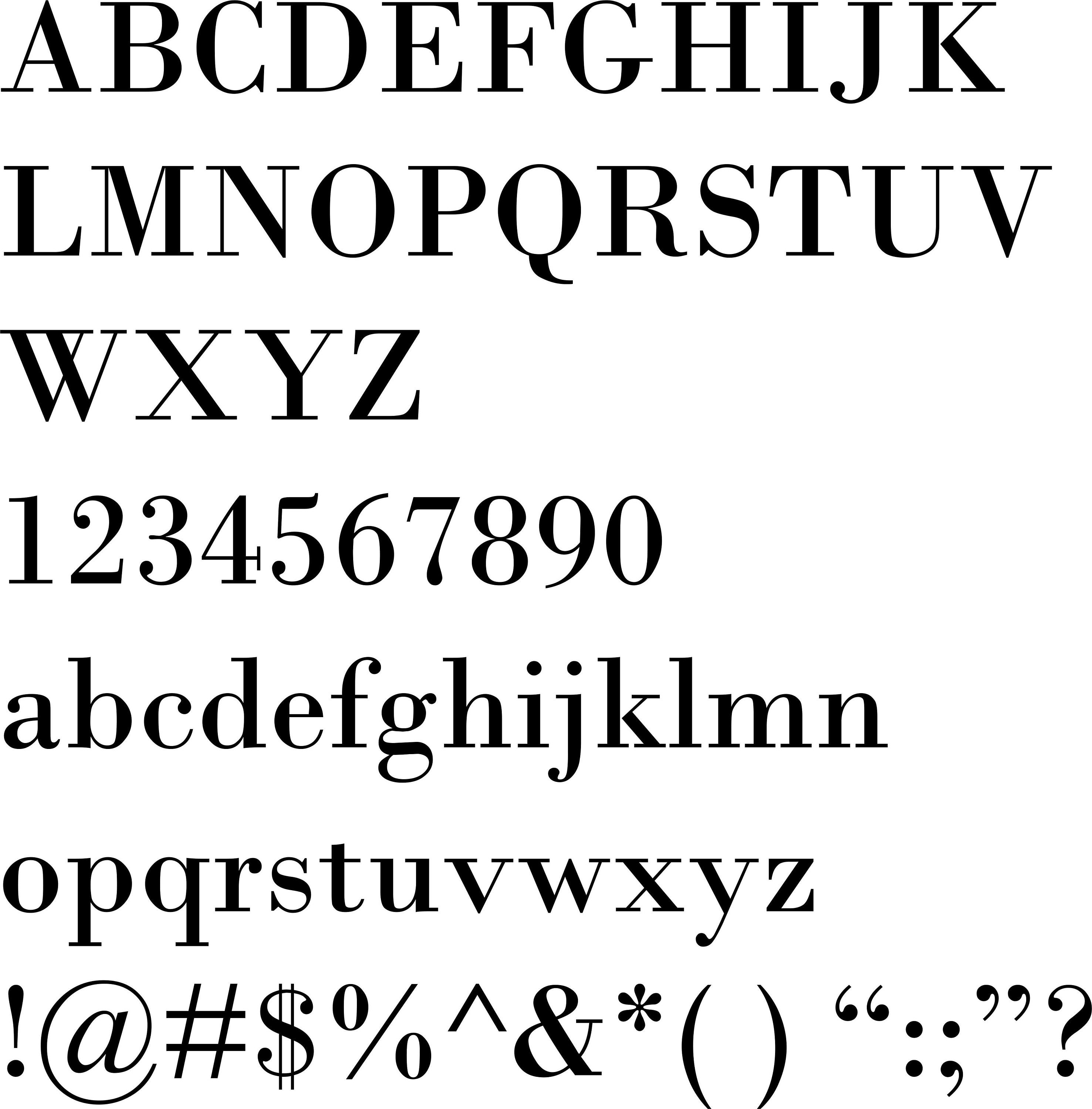 Wooden Letters Numbers Symbols Bodoni Style Single Letter - Etsy