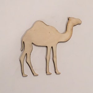 Wooden Camel Cutout, Laser Cut Wood, A195 - Etsy