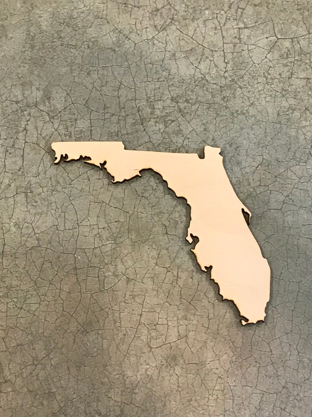 Florida State, FL, Laser Cut Wood, Multiple Thickness, Sizes up to 60 ...