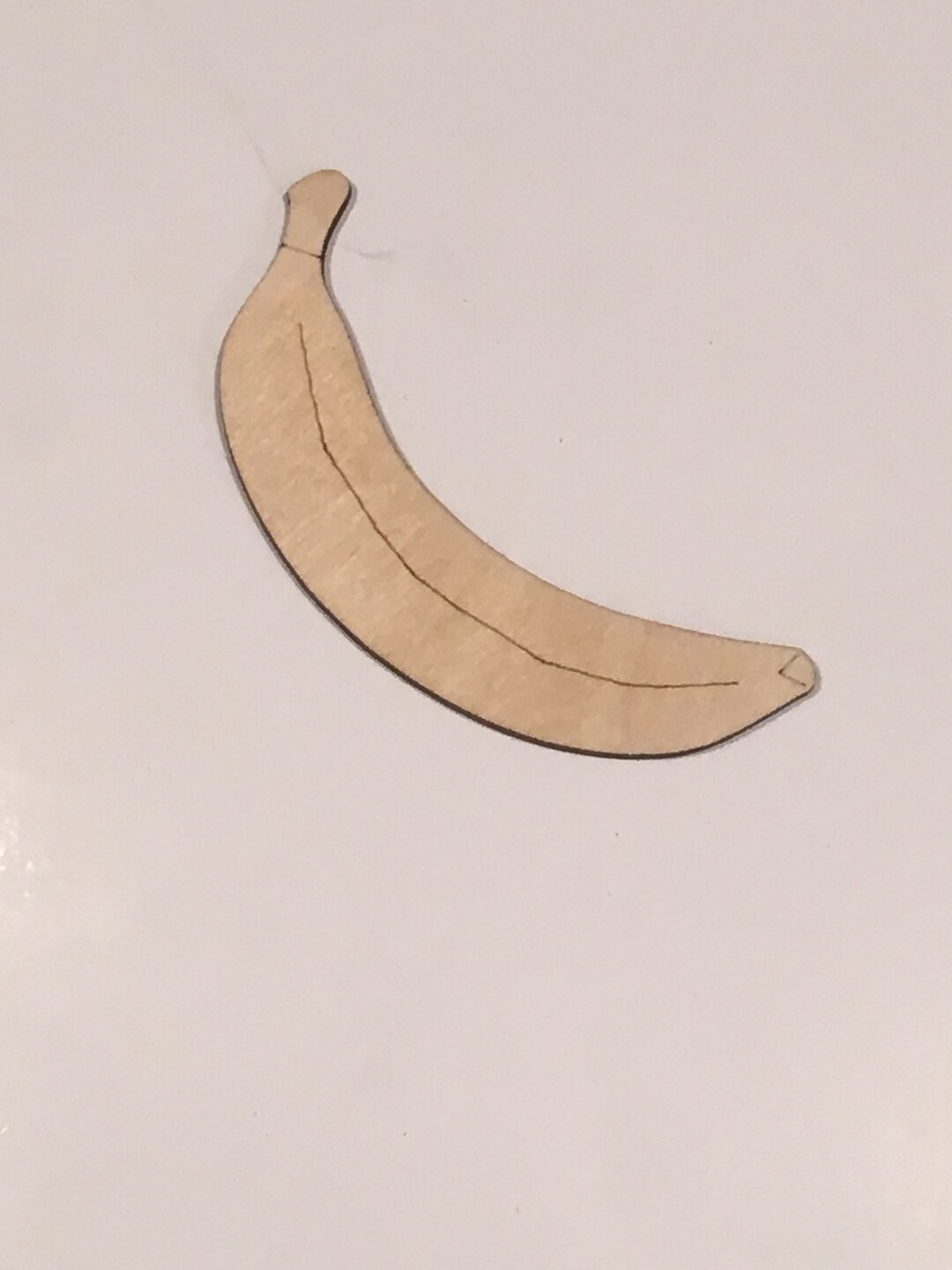 Wooden Banana Cutout, Laser Cut Wood, A122 - Etsy