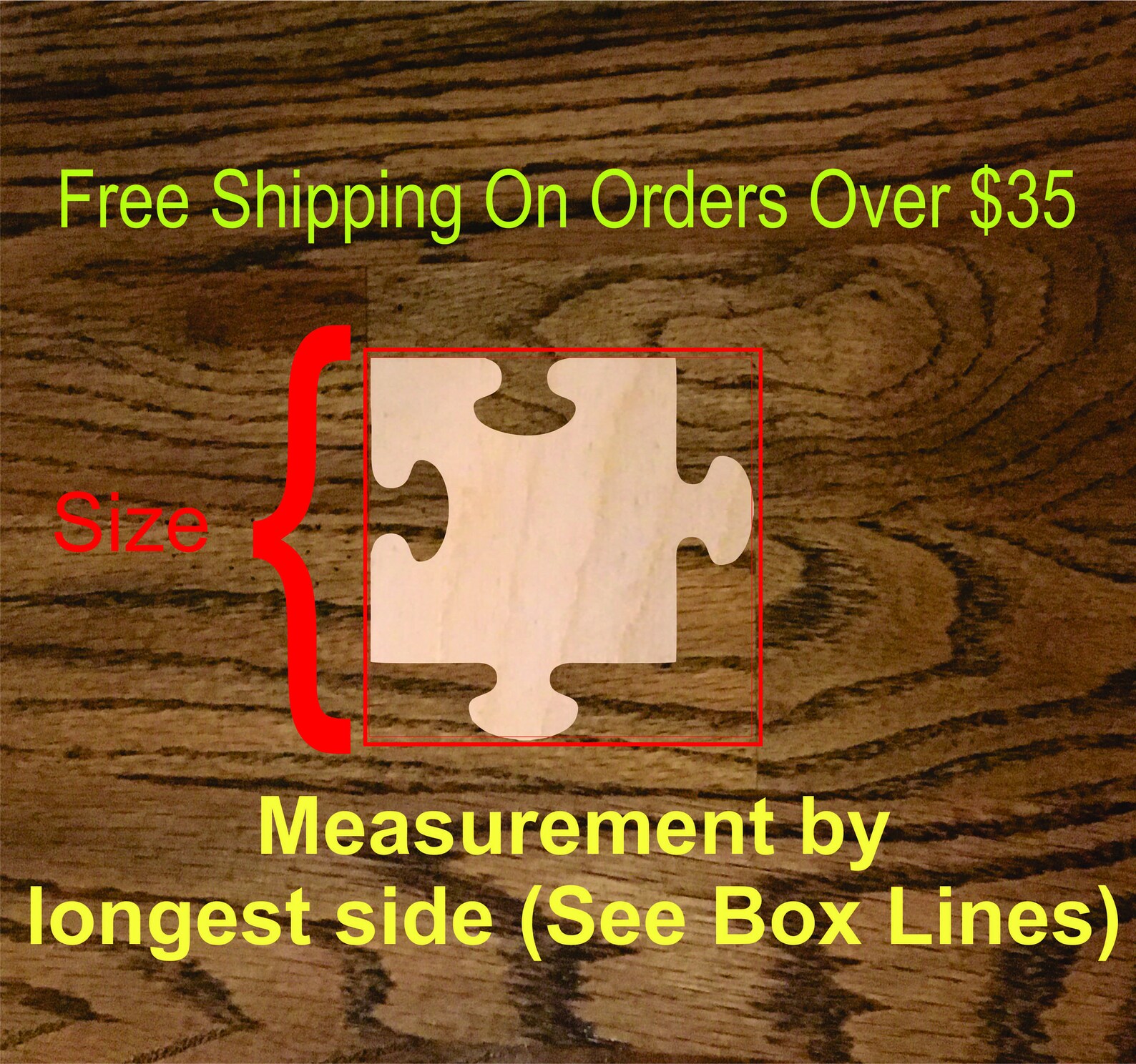 Interlocking Puzzle Pieces, Laser Cut Wood, A006 - Etsy