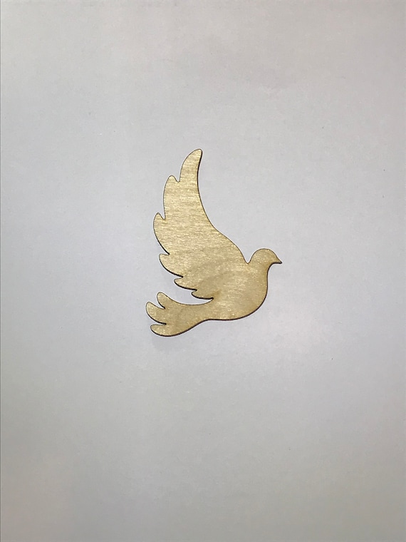 Dove Laser Cut Wood Multiple Thickness Sizes up to 60 | Etsy