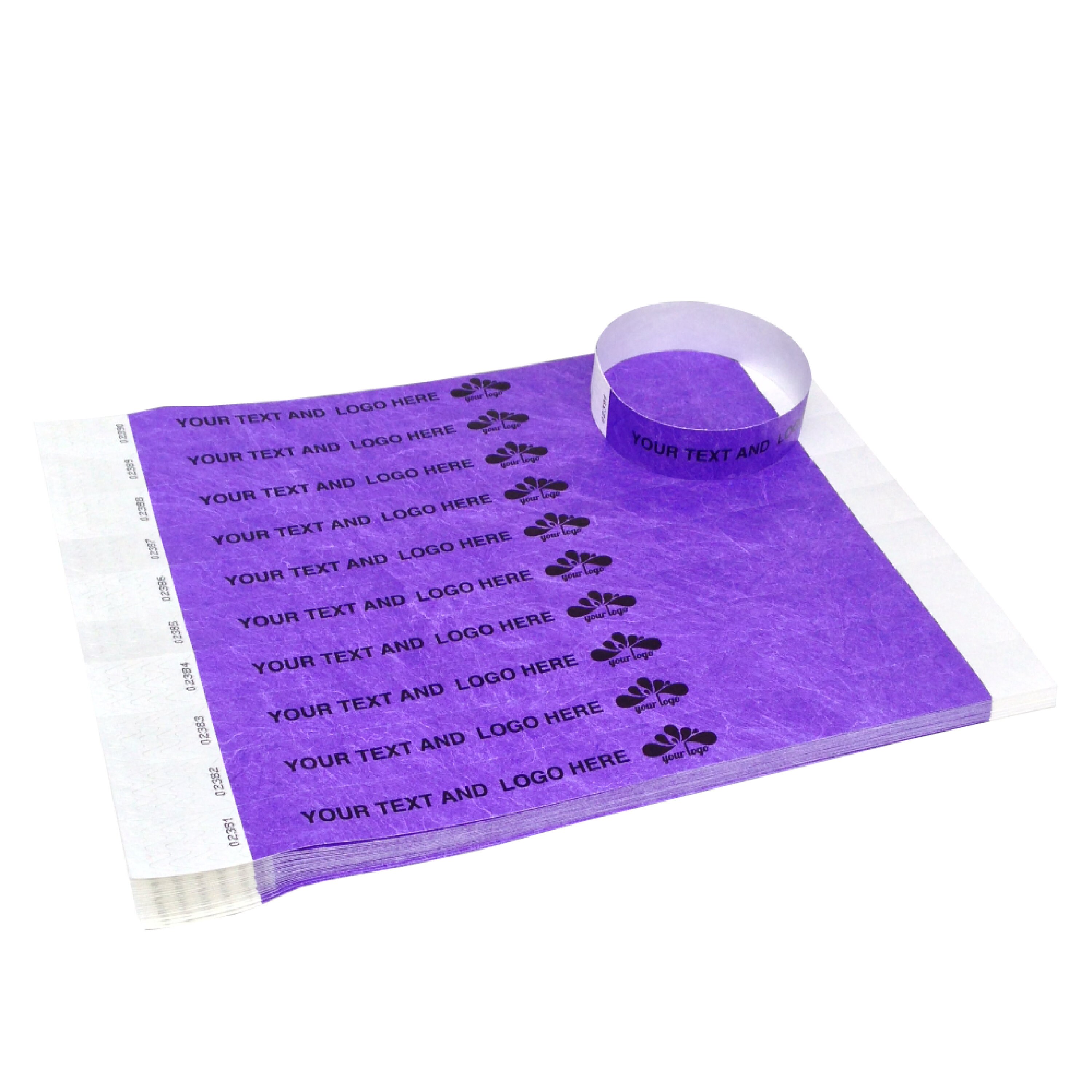 Custom Party Wristbands for Events 100 Pack - Etsy