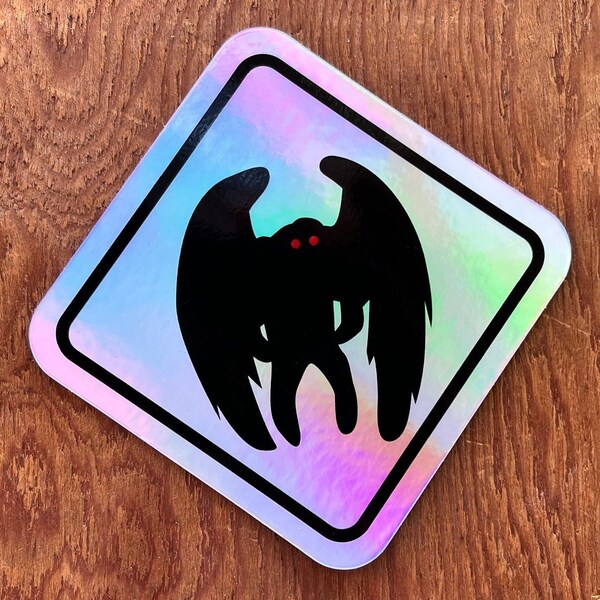 Cryptid Warning Sign - Etsy