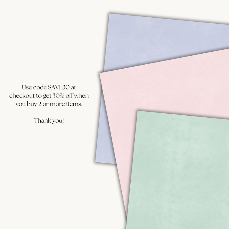 Pastel Digital Paper, Spring Backgrounds, Solid Color Textures ...