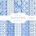 Blue Plaid Digital Paper, Light Blue Backgrounds, Gingham Plaid ...