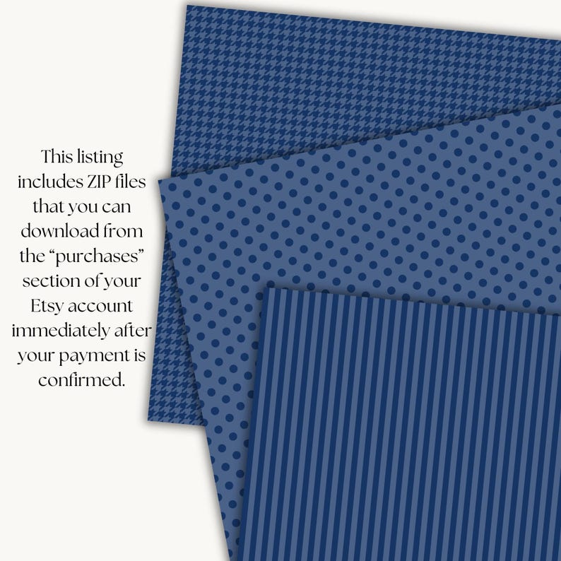 Blue Digital Paper, Navy Blue Backgrounds, Polka Dots, Houndstooth ...