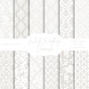 100 Damask Pattern Digital Papers, Commercial Use Instant Download ...