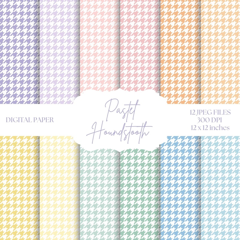 Houndstooth - Etsy