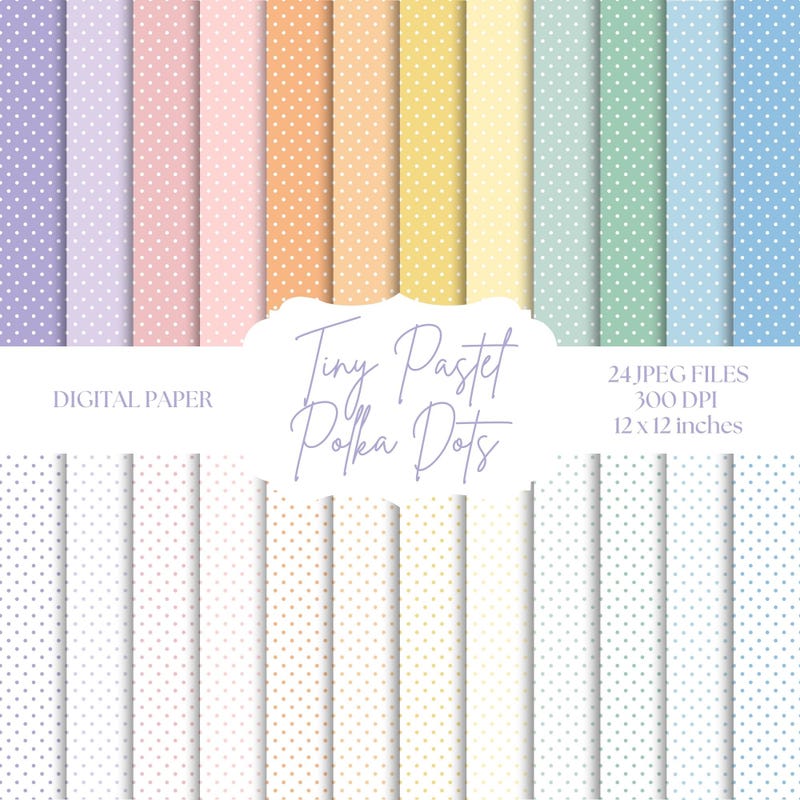 Tiny Polka Dot Wallpaper - Etsy