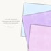 Pastel Pink, Purple, Blue Digital Paper, Cotton Candy Backgrounds ...