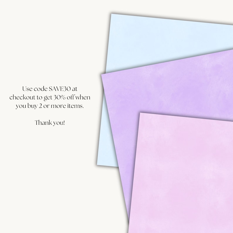 Pastel Pink, Purple, Blue Digital Paper, Cotton Candy Backgrounds ...
