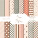 Boho Digital Paper, Neutral Backgrounds, Seamless Patterns, Brown ...