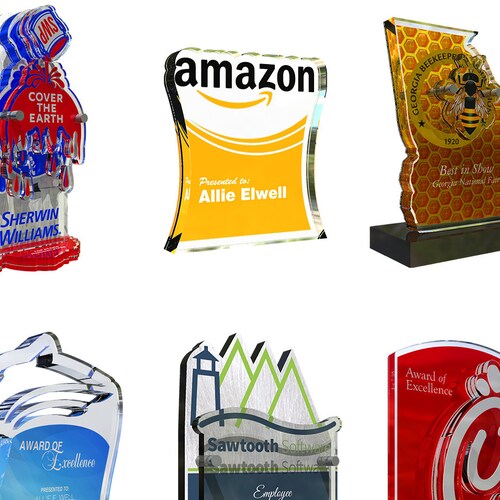 Custom Trophies and Awards Made From Acrylic - Etsy