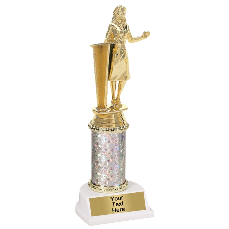 Chatterbox Trophy With 3 Lines of Custom Text - Etsy