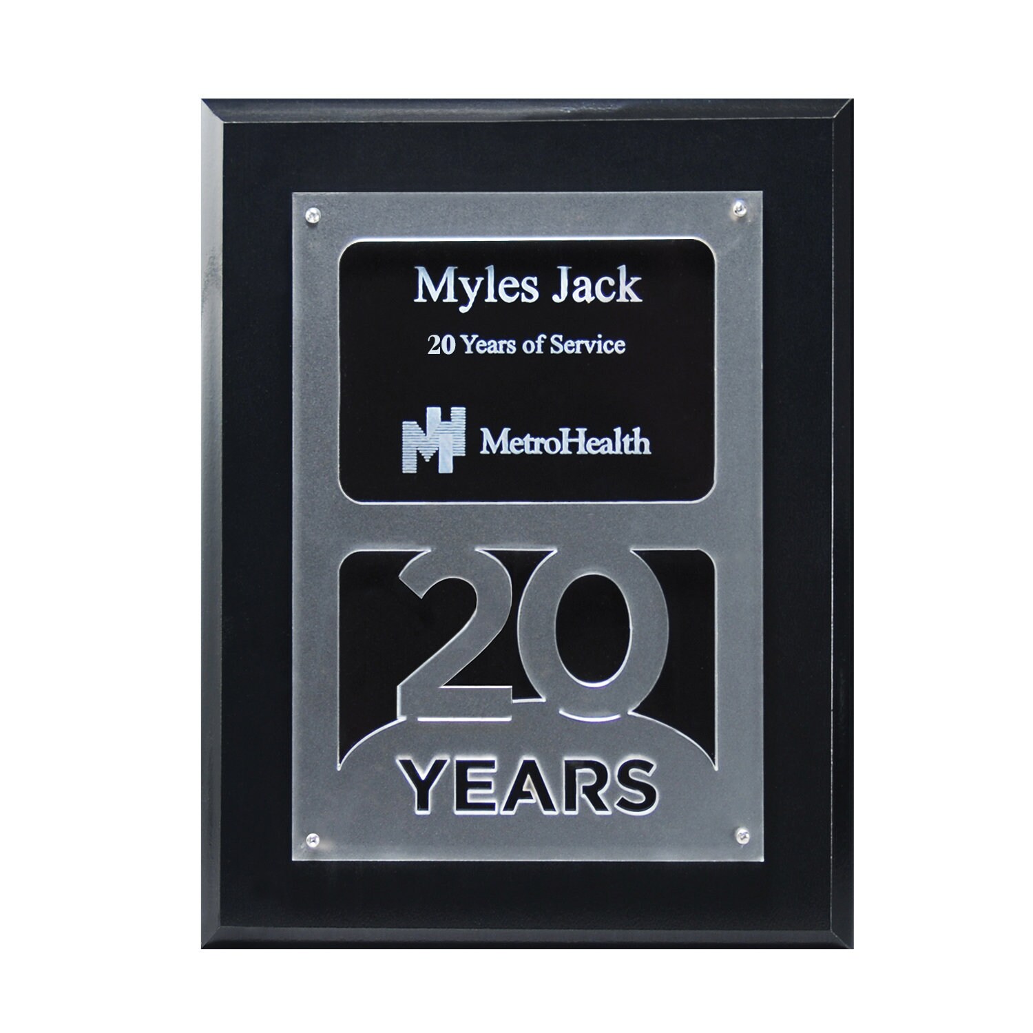 Anniversary 20 Years of Service Achievement Plaque - Etsy