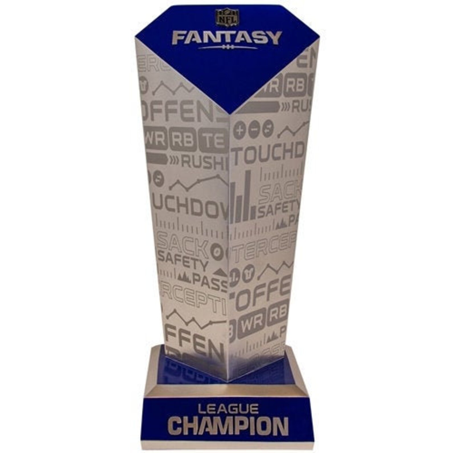 The Official NFL Fantasy Football League Champion Trophy - Etsy