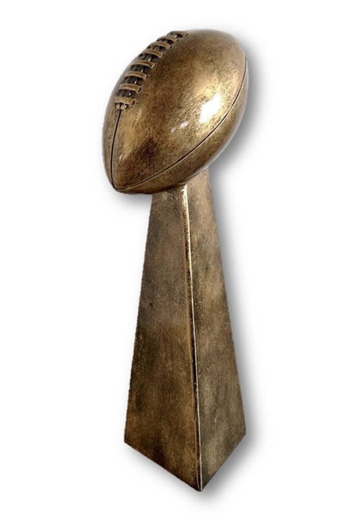 Gold Lombardi Replica Super Bowl Fantasy Football Trophy With 4 Lines ...