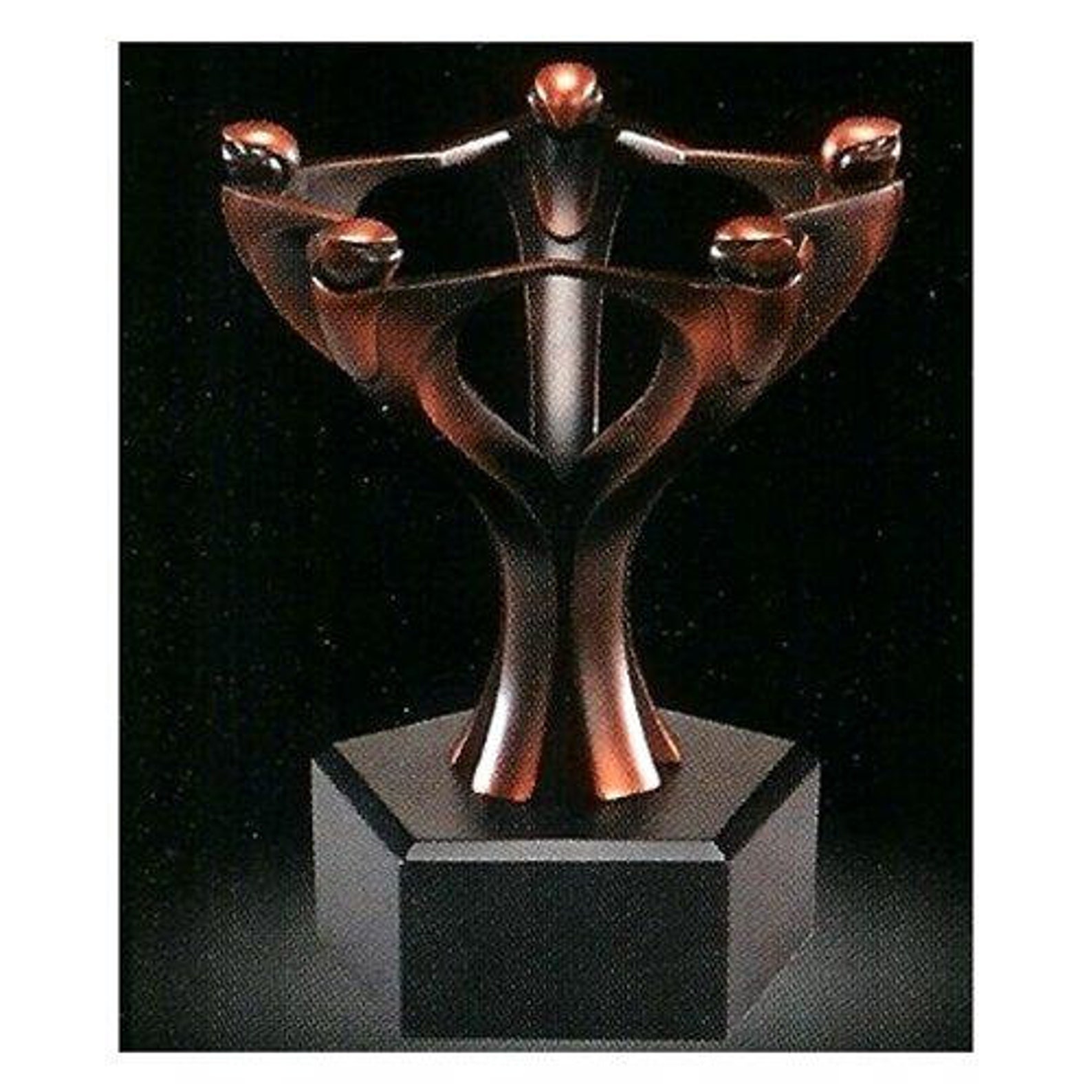 Teamwork Trophy With 3 Lines of Custom Text - Etsy