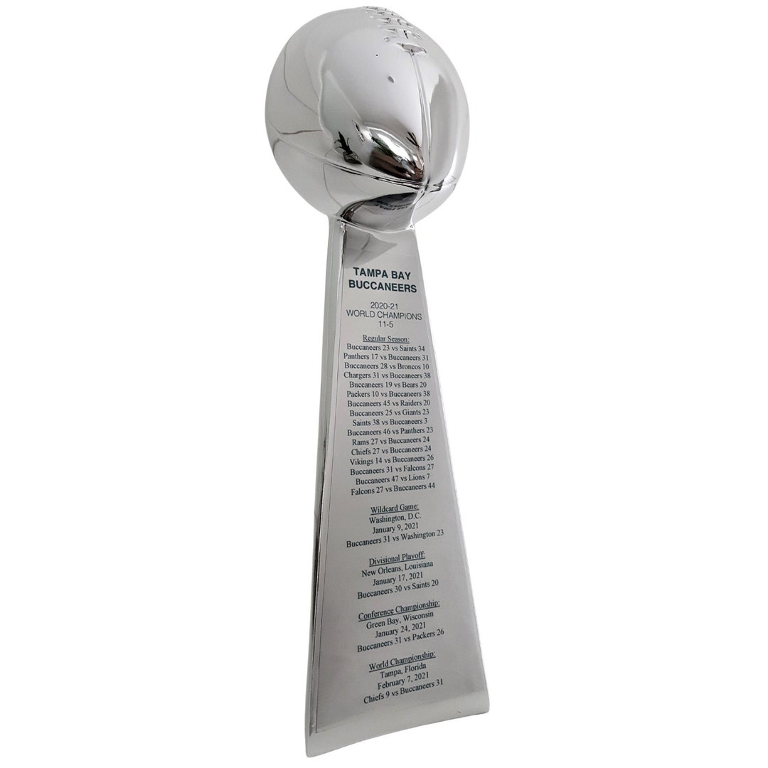 Buccaneers Chrome Champion Trophy - Etsy