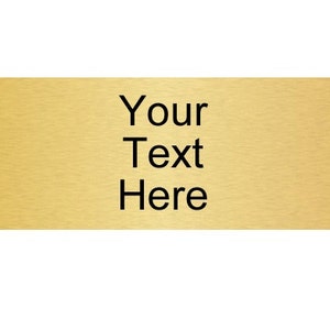 Custom Name Plates | Trophy Plates - Etsy
