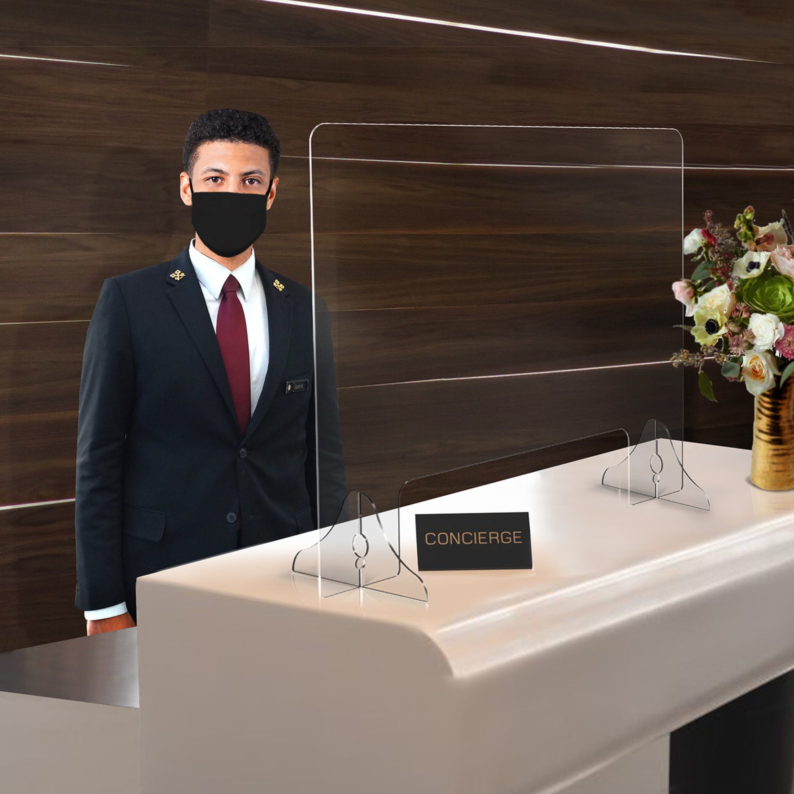 Portable Protective Shield Guard Safety Barrier for - Etsy