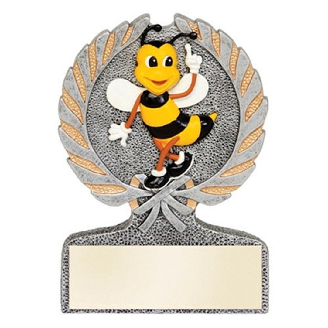 Spelling Bee Centurion Trophy With 3 Lines of Custom Text - Etsy