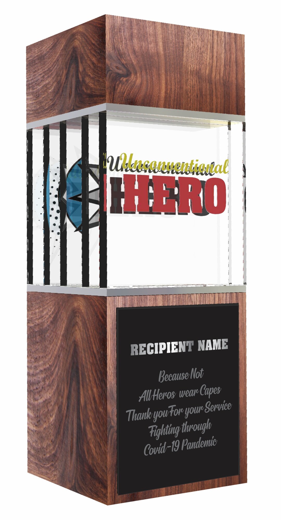 Unconventional Hero Award Trophy - Etsy