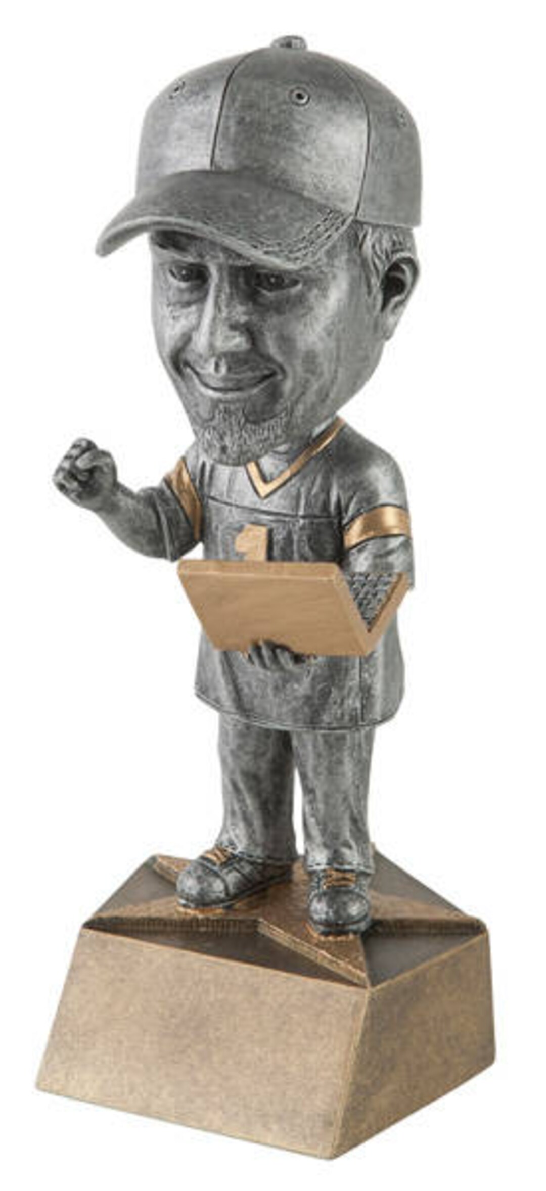 Fantasy Football Bobblehead Trophy With 3 Lines of Custom Text - Etsy