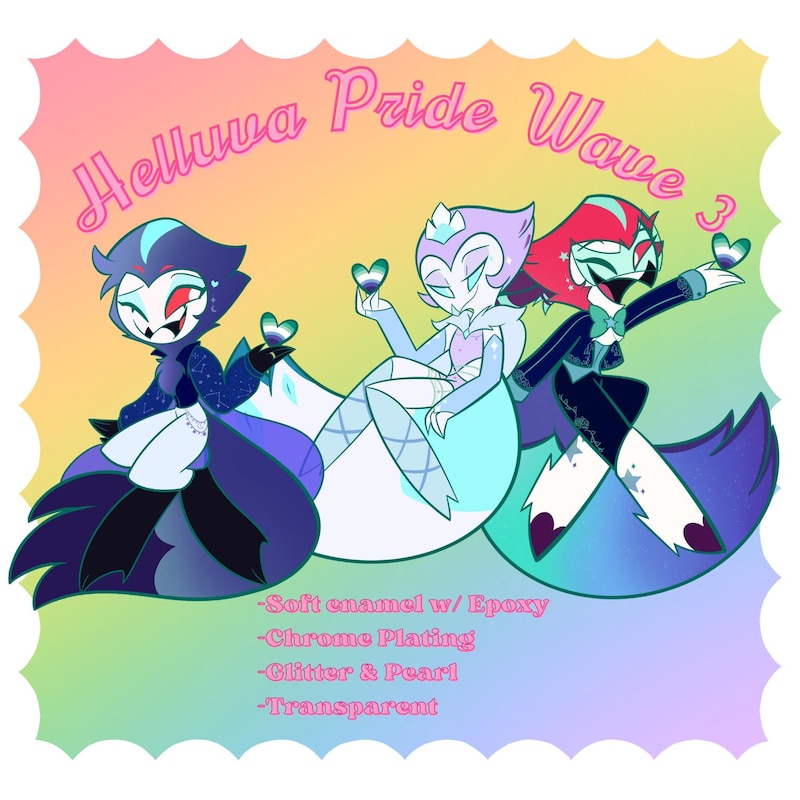 Helluvaboss Stolas Pins - Etsy